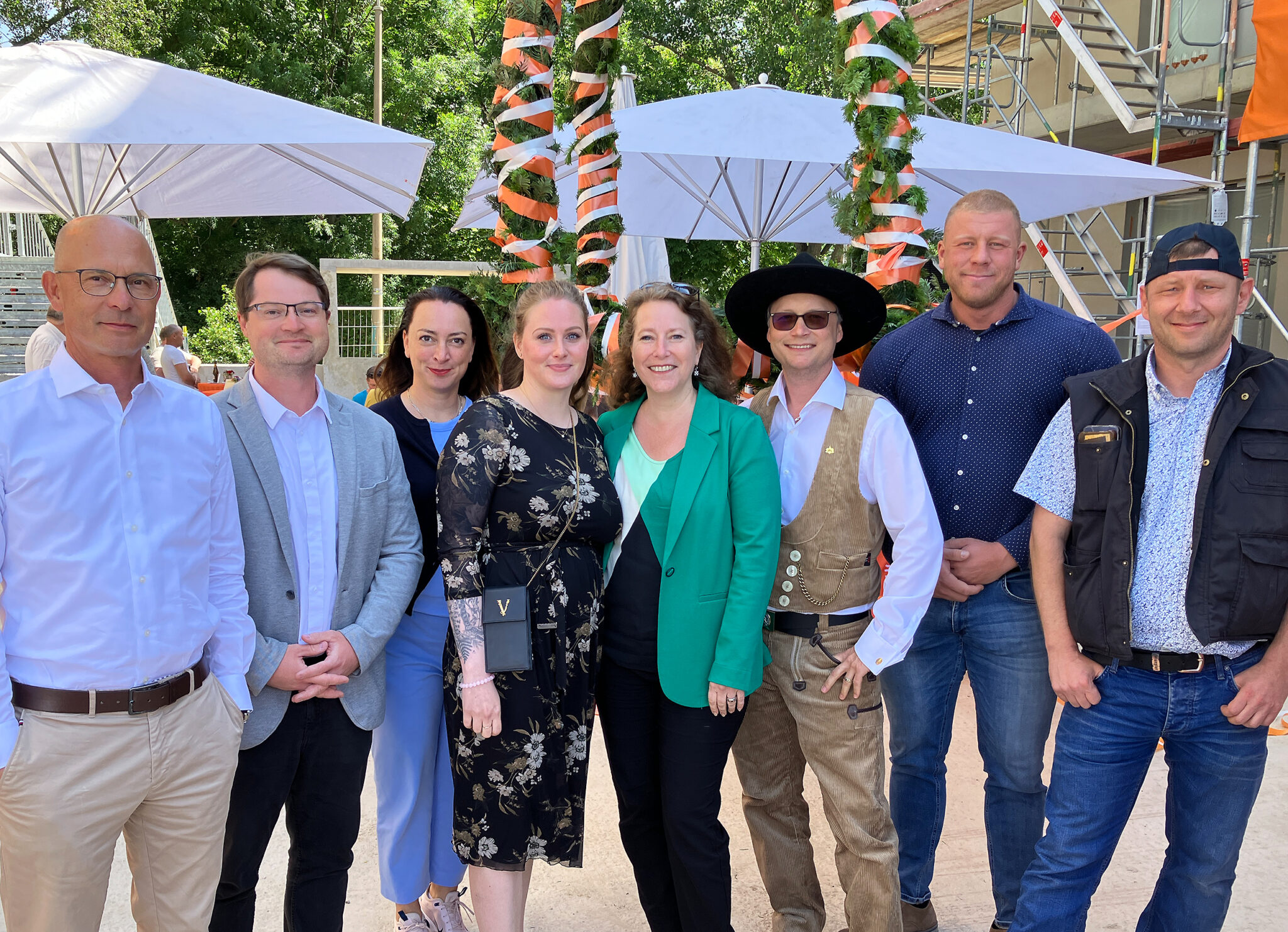 Residential living at Am Neuen Park: topping out in Leipzig | BUWOG Blog